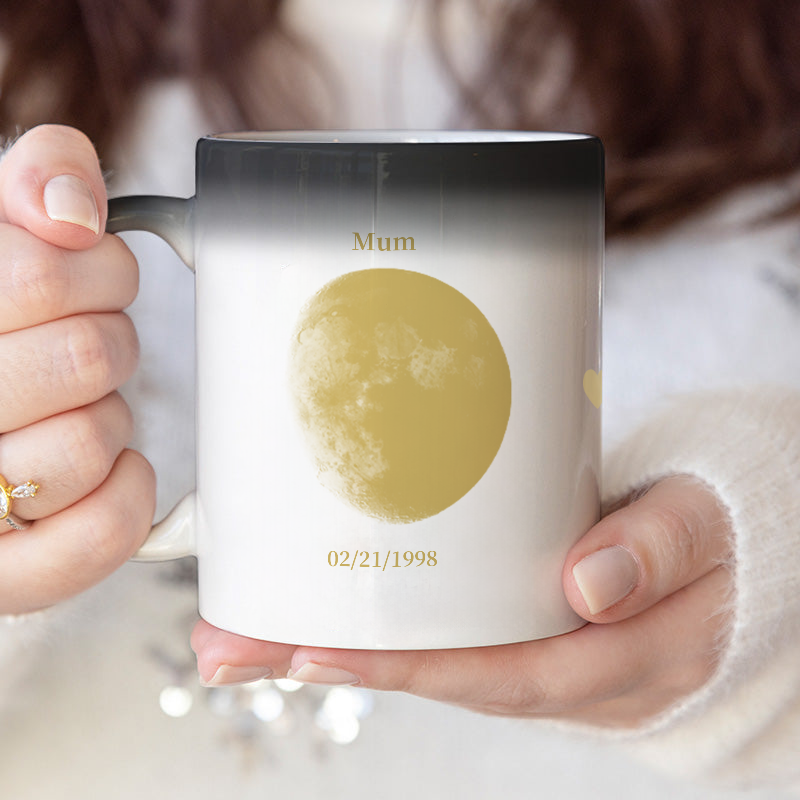 Chérir chaque moment - Tasse magique personnalisée 3D - Famille ...